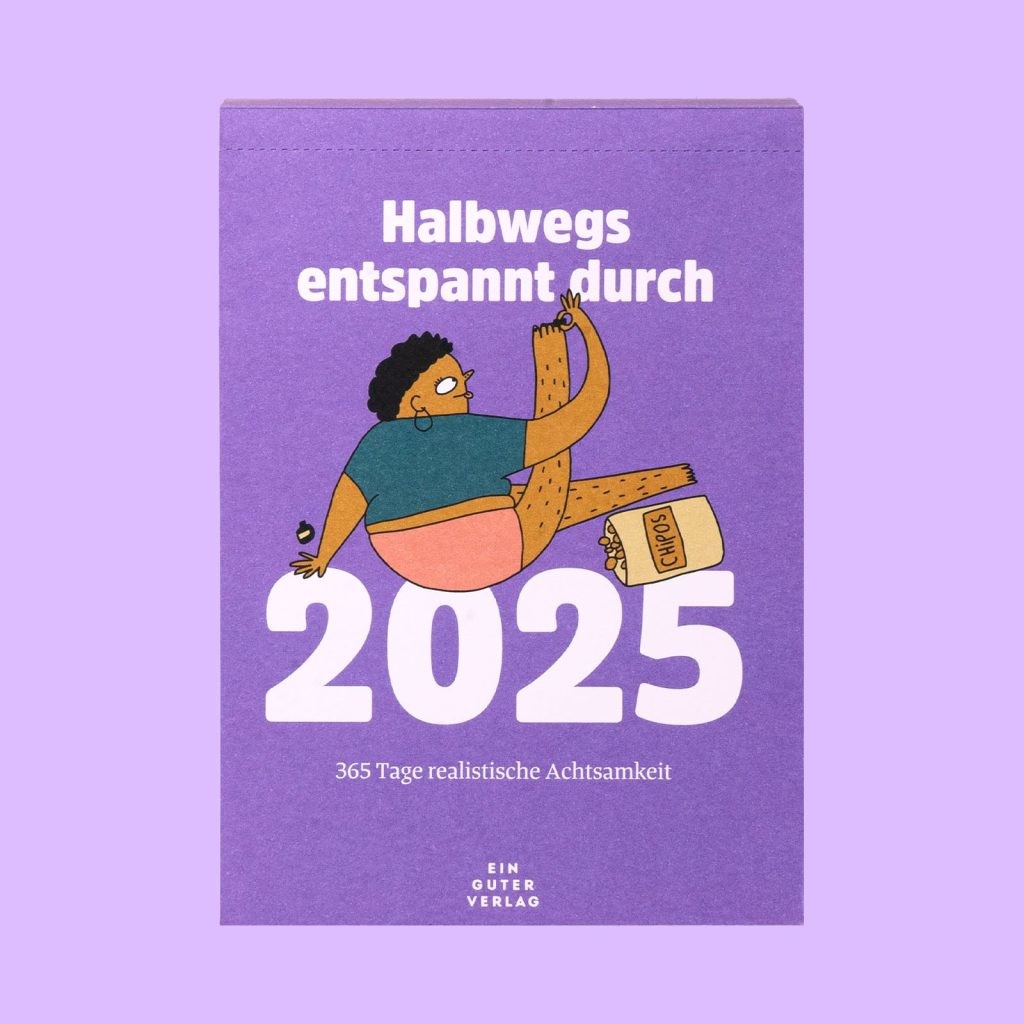 Ein guter Plan Abreißkalender "Halbwegs entspannt durch 2025", 27,90