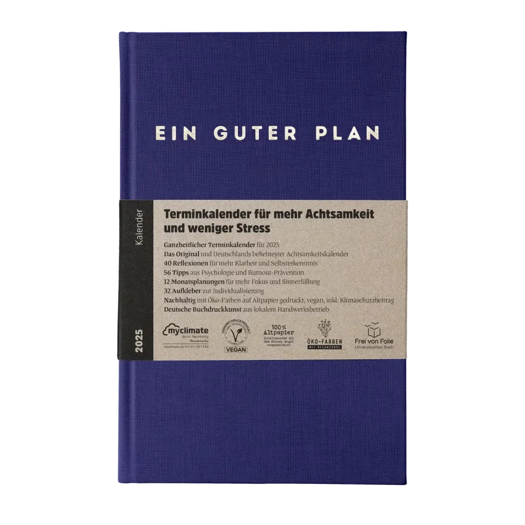 Ein guter Plan 2025 Indigo, 29,90